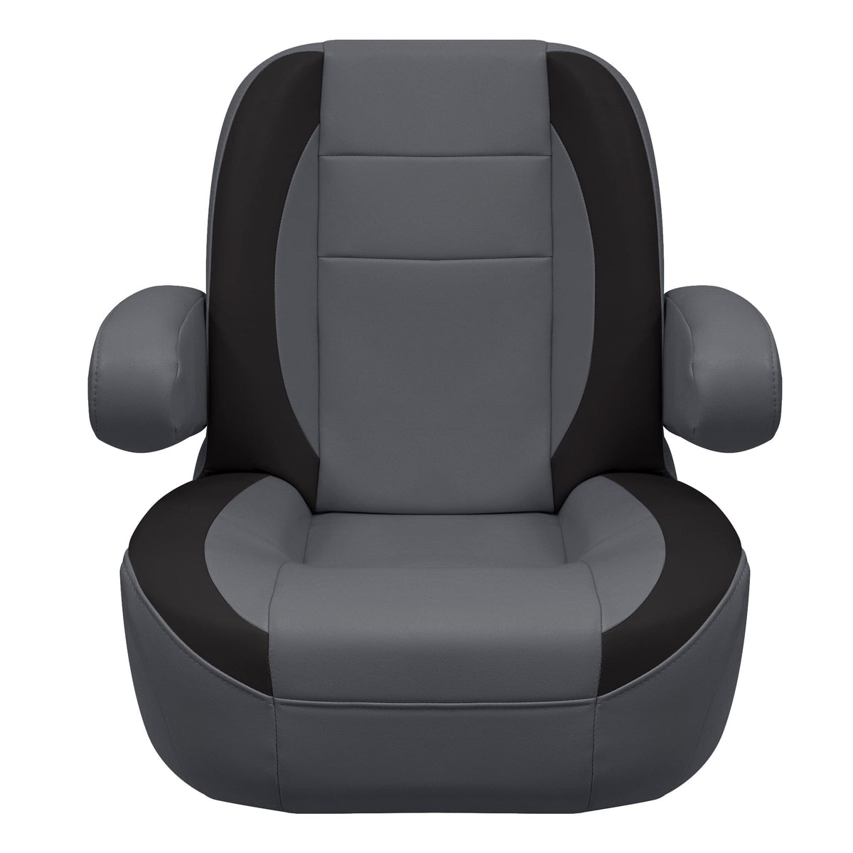 Wise 3127 Mid Back Pontoon Helm Dark Mode Boatseats