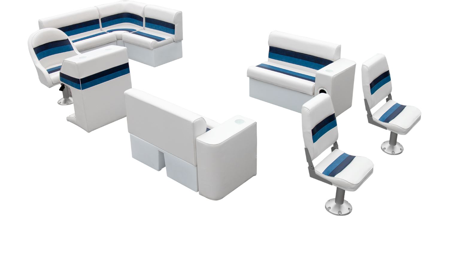 Deluxe Aftermarket Pontoon Furniture & Seats | Boat Seats – Boatseats
