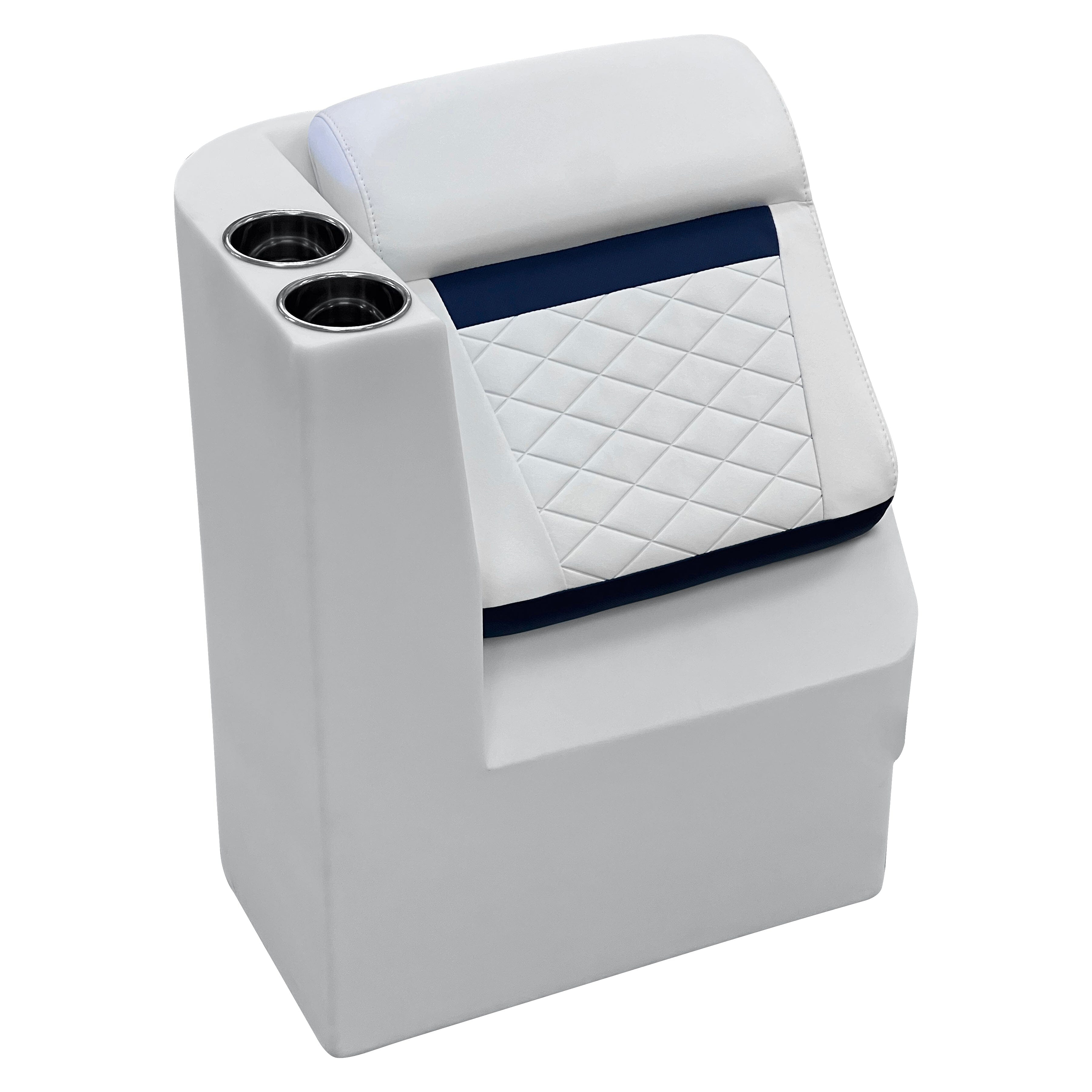 Wise DLX1305L *New* DLX Series Pontoon Lean Back Chaise - Left Radius ...