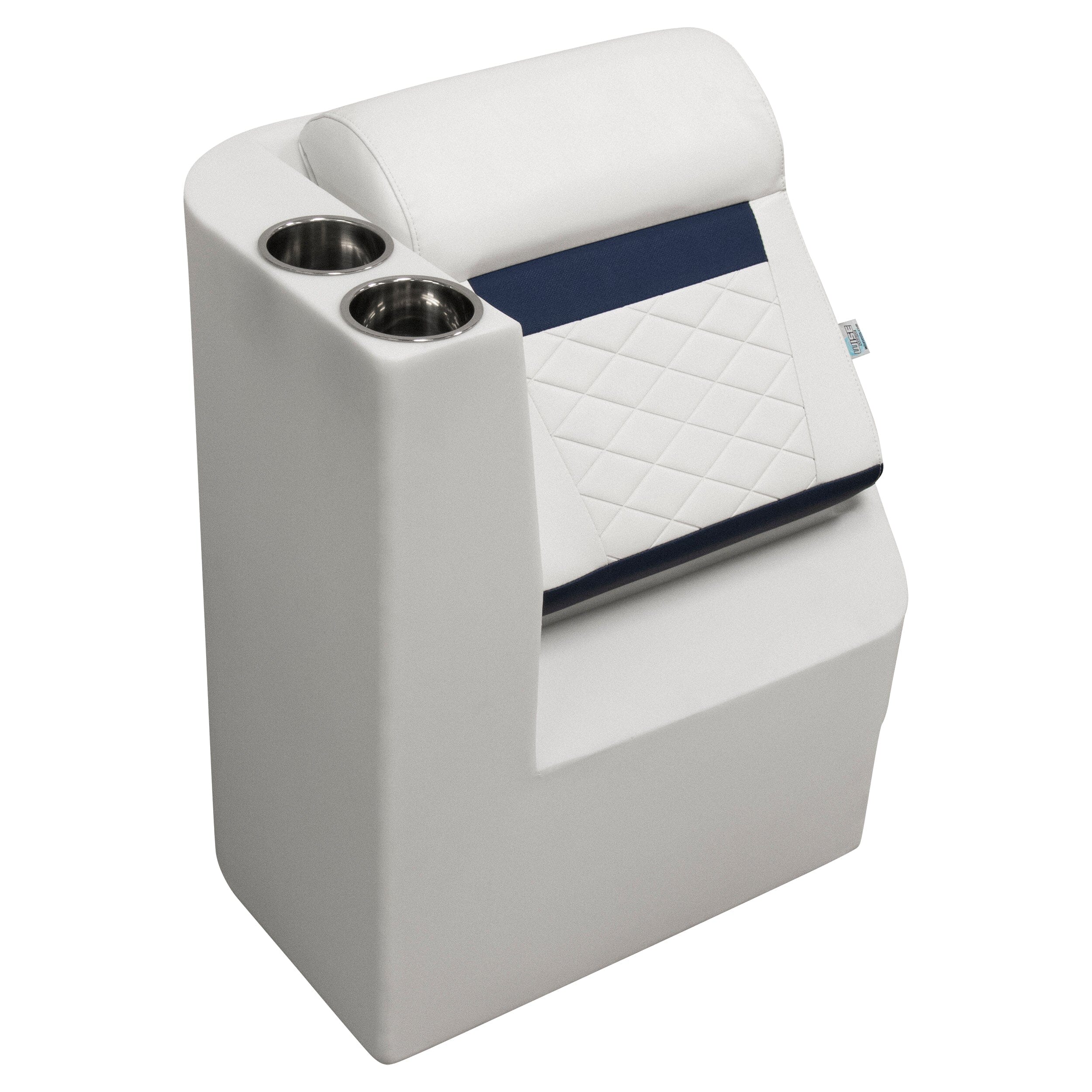 Wise DLX1305L - DLX Series Pontoon Lean Back Chaise - Left Radius ...