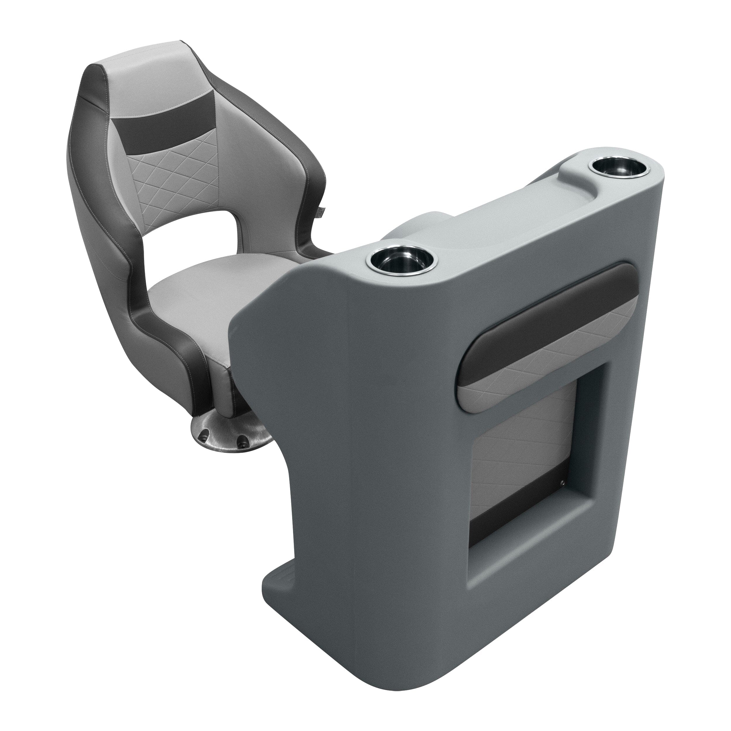 Wise DLX Series Pontoon - Console w/ Bucket Seat Package – Boatseats